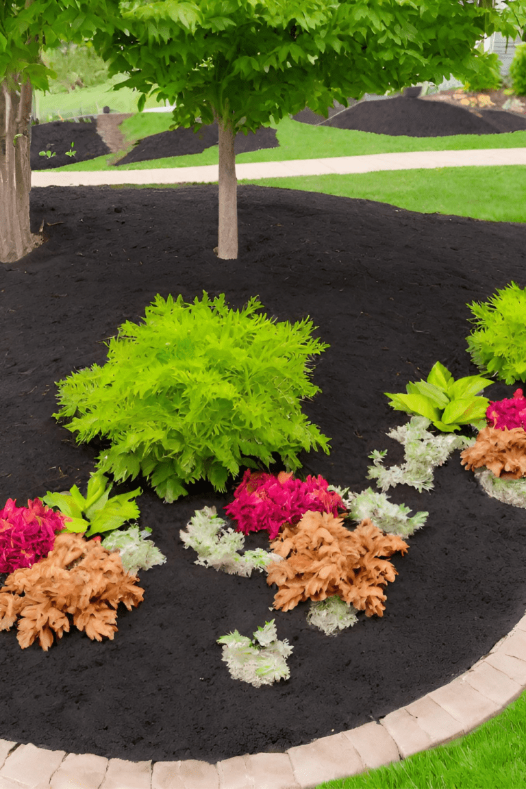 Red Mulch Landscaping Ideas: Enhance Your Garden - Blooming Anomaly