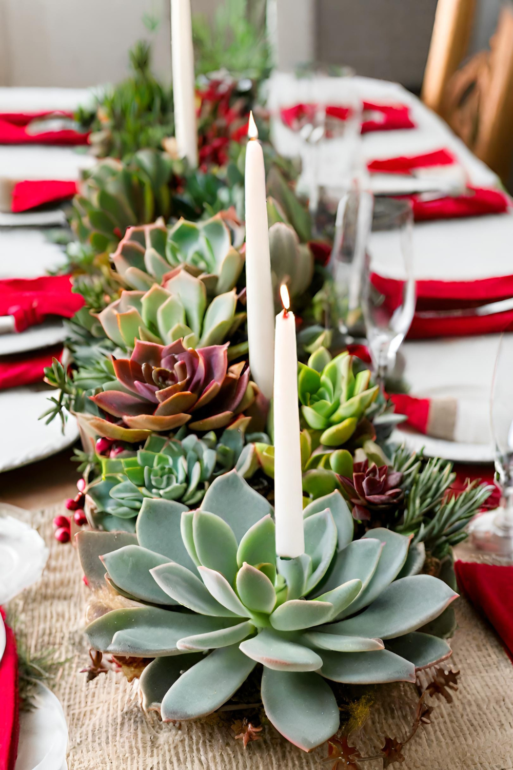 9 Christmas Succulent Ideas for the Holiday Season - Blooming Anomaly